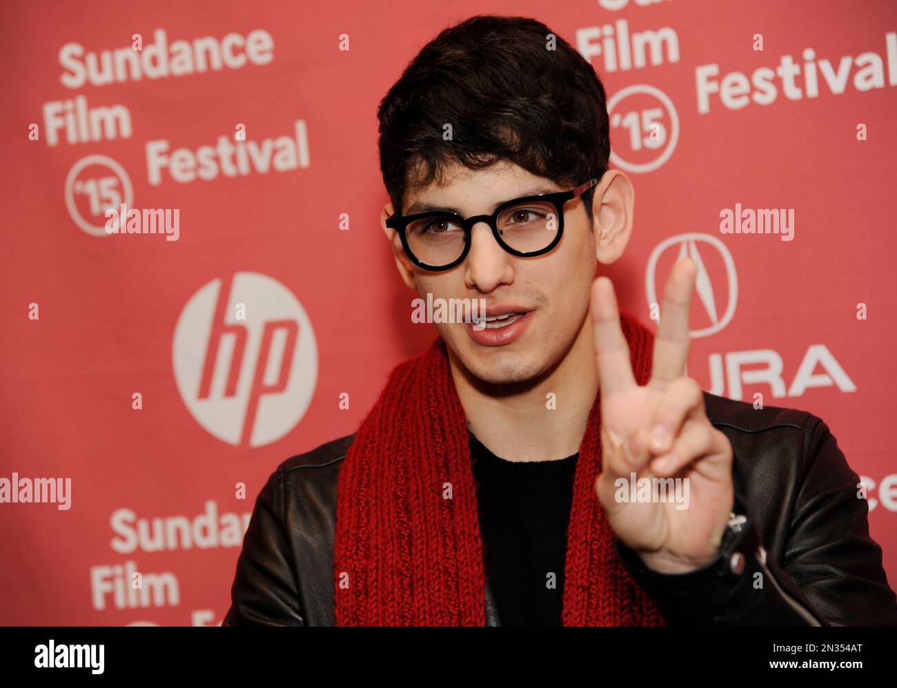 Matt Bennett, a cast member in "Me and Earl and the Dying Girl," poses ...