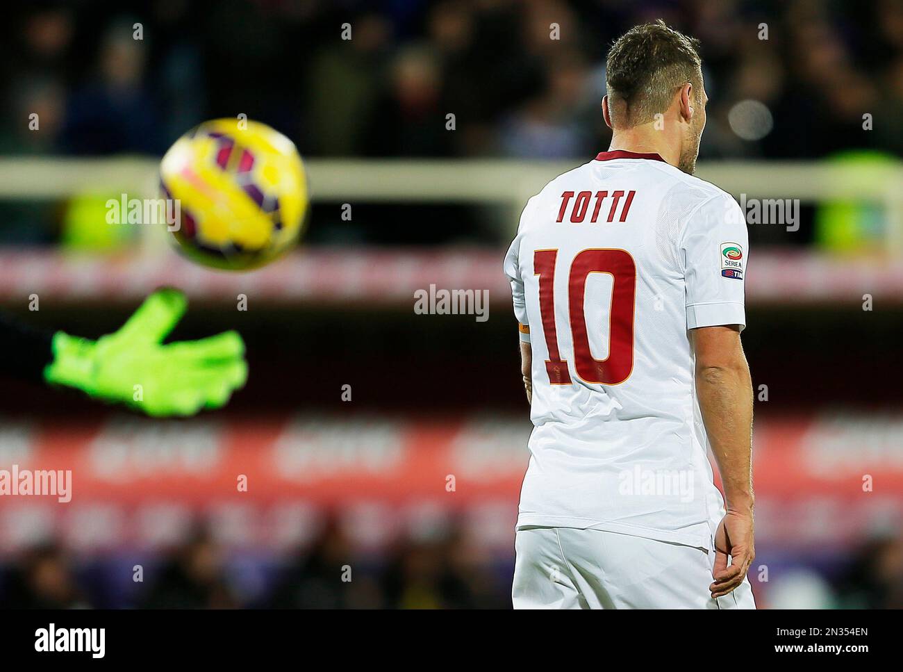 Roma forward Francesco Totti during a serie A soccer match between ...