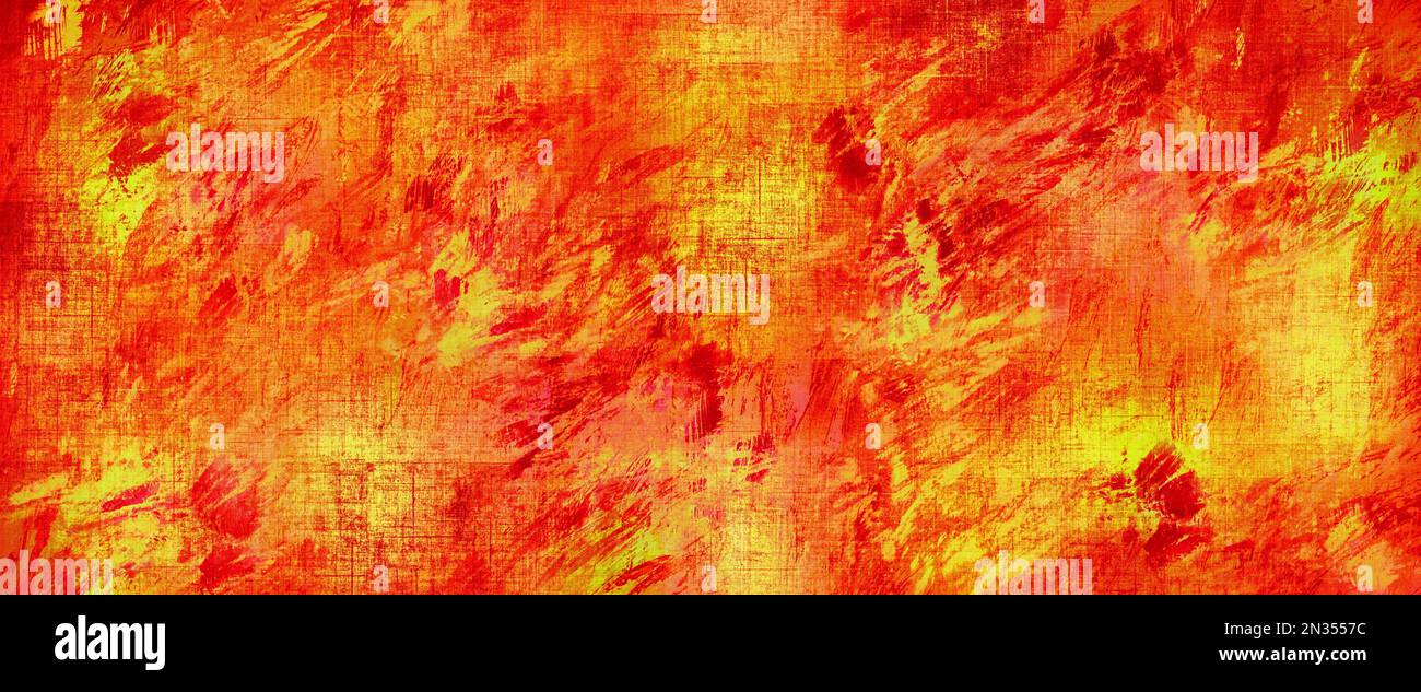 Rough, rough background with dried blood on it, in contrast with yellow ...