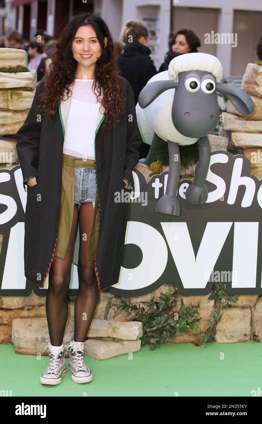 Singer Eliza Doolittle poses for photographers on arrival at the ...