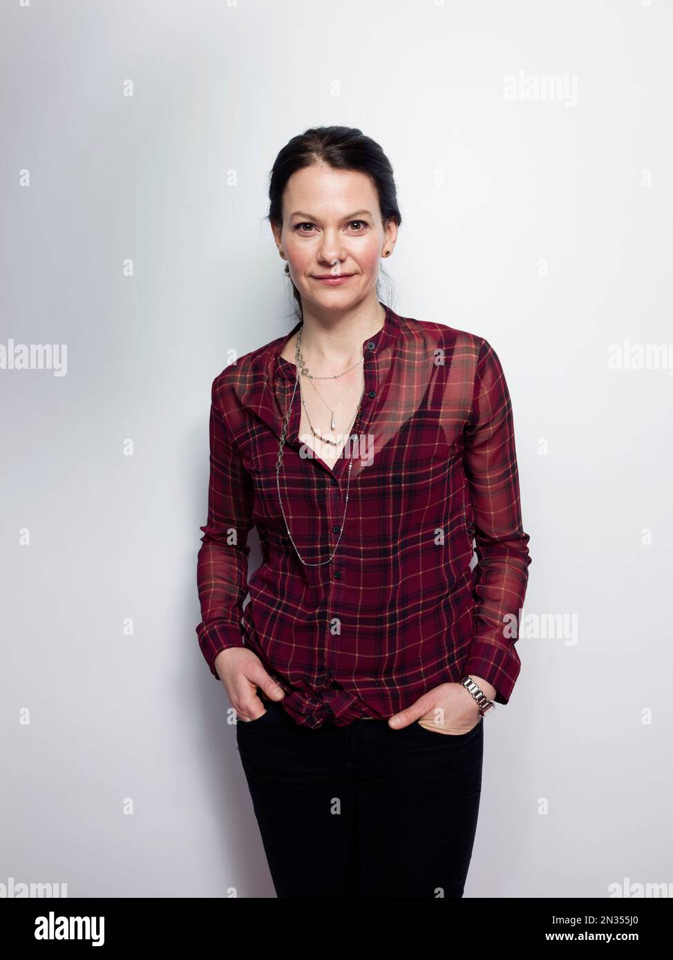 Fanny Mallette poses for a portrait to promote the film, "Chorus", at ...