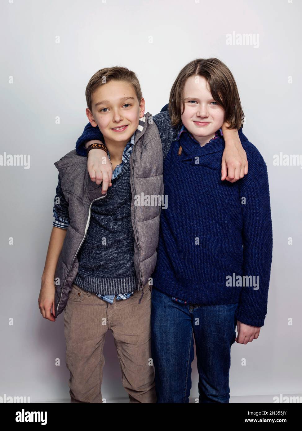 James Freedson-Jackson, left, and Hays Wellford pose for a portrait to ...