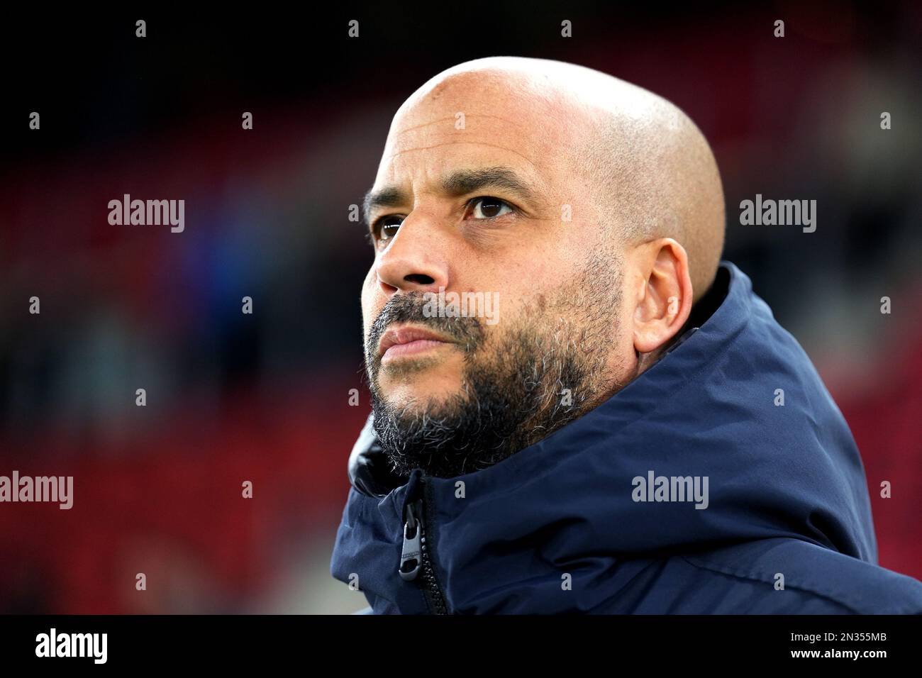 ALKMAAR - AZ Alkmaar coach Pascal Jansen prior to the round of 16 of ...