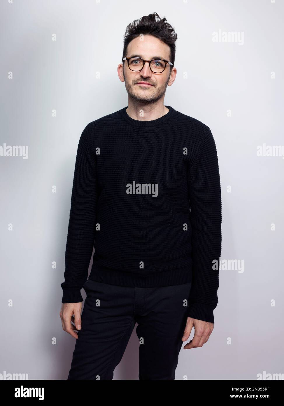 Director/writer Francois Delisle poses for a portrait to promote the ...