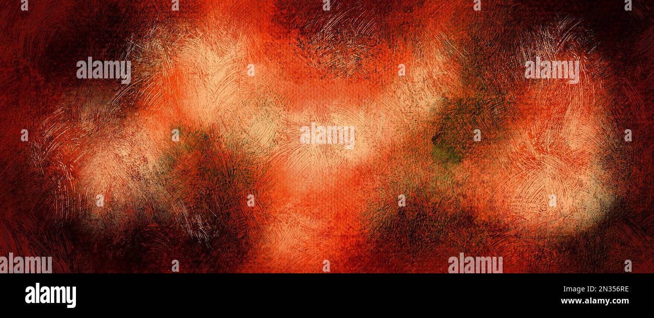 Dried blood smeared paper, orange wallpaper, terrorific, scary Stock ...