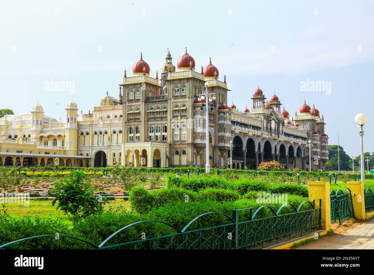 Also known as amba vilas palace and mysore aramane hi-res stock ...