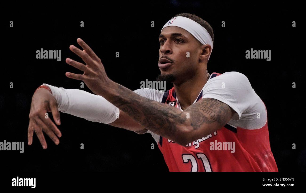 Washington Wizards center Daniel Gafford during NBA game against the ...