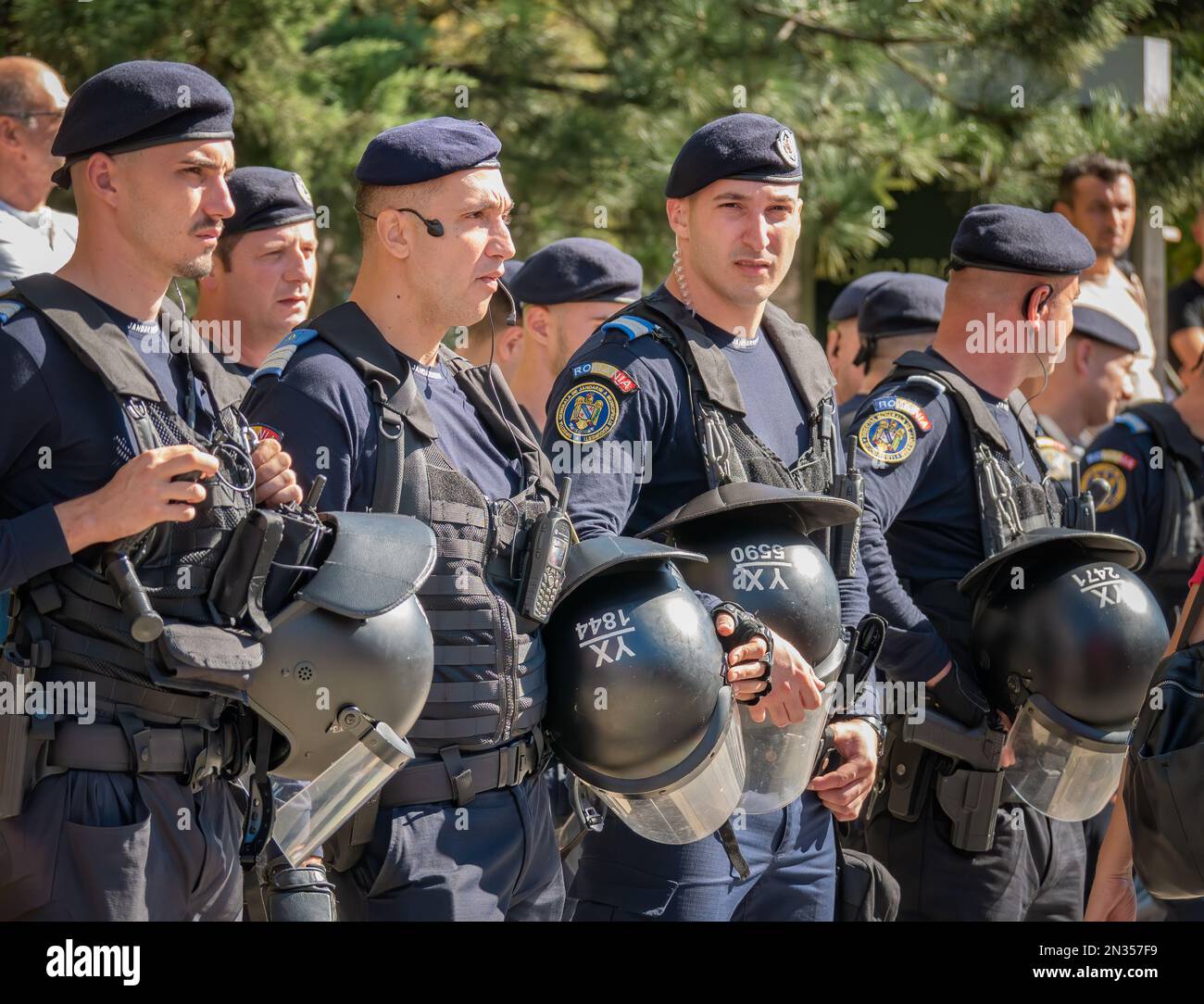 Gendarmerie riot police hi-res stock photography and images - Alamy