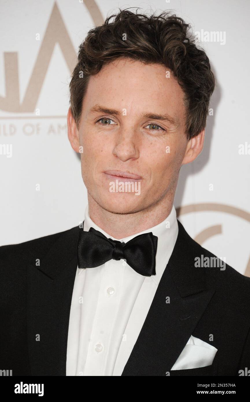 Eddie Redmayne arrives at the 26th Annual Producers Guild Awards on ...