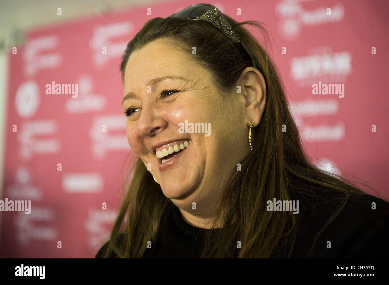 Actress Camryn Manheim attends the premiere of "Cop Car" during the ...
