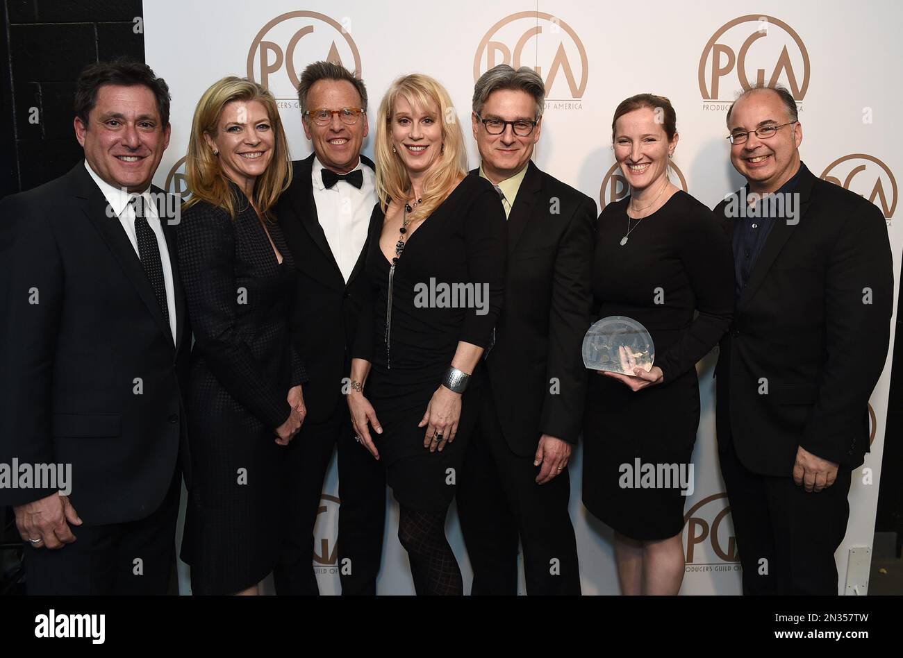 EXCLUSIVE -Stewart A. Lyons, from left, Michelle MacLaren, Mark Johnson ...