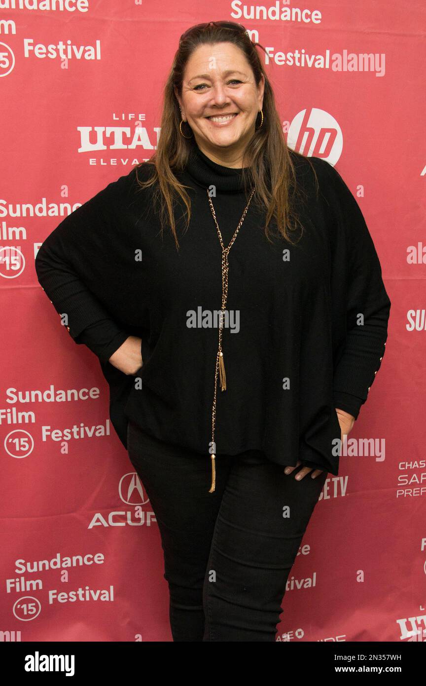 Actress Camryn Manheim attends the premiere of "Cop Car" during the ...