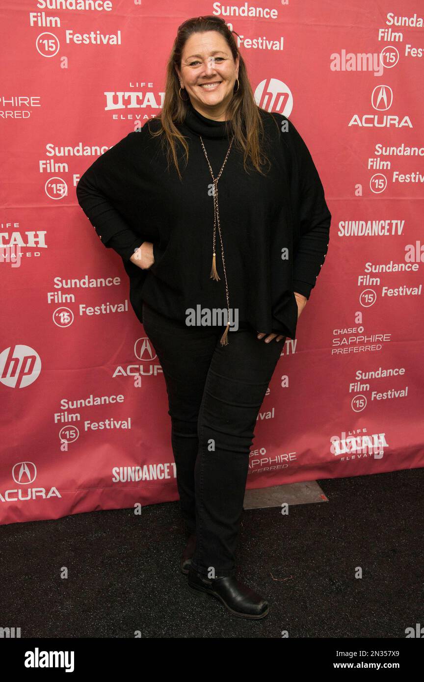 Actress Camryn Manheim attends the premiere of "Cop Car" during the ...