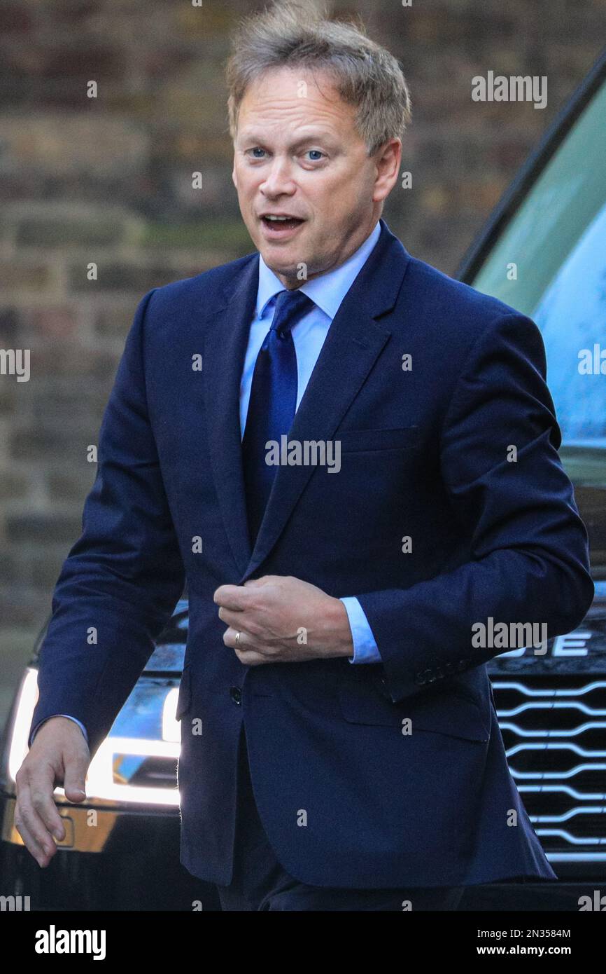 London, UK. 07th Feb, 2023. Grant Shapps, MP, becomes Secretary of ...