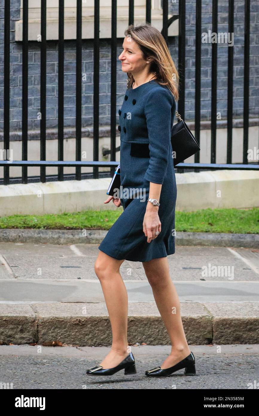 London, UK. 07th Feb, 2023. Lucy Frazer, MP, replaces Michelle Donelan ...