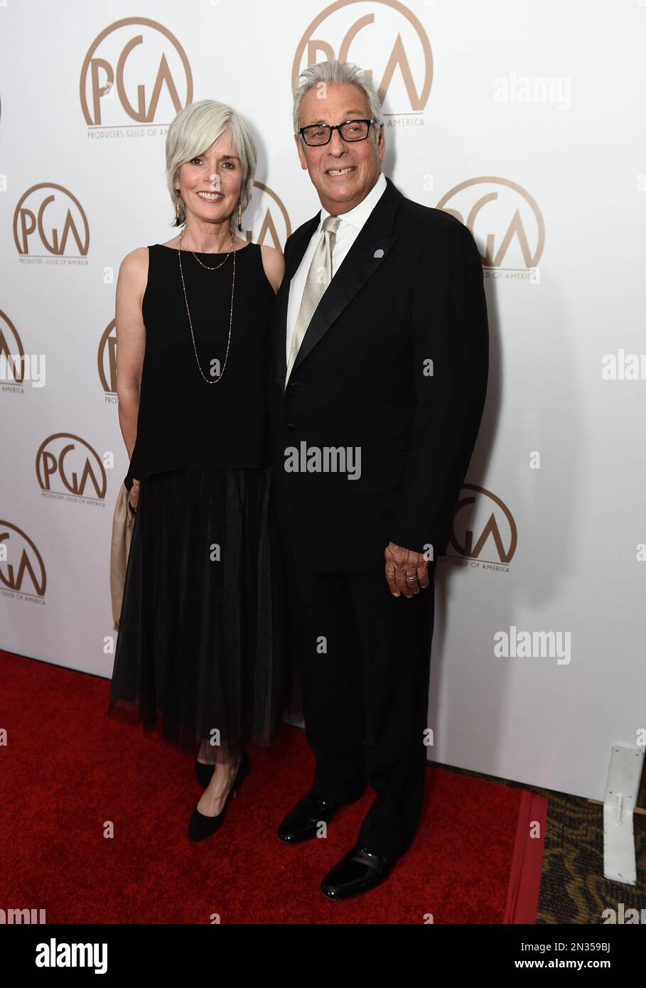 Molly Jordan Koch and Hawk Koch, President Emeritus, PGA arrive at the ...