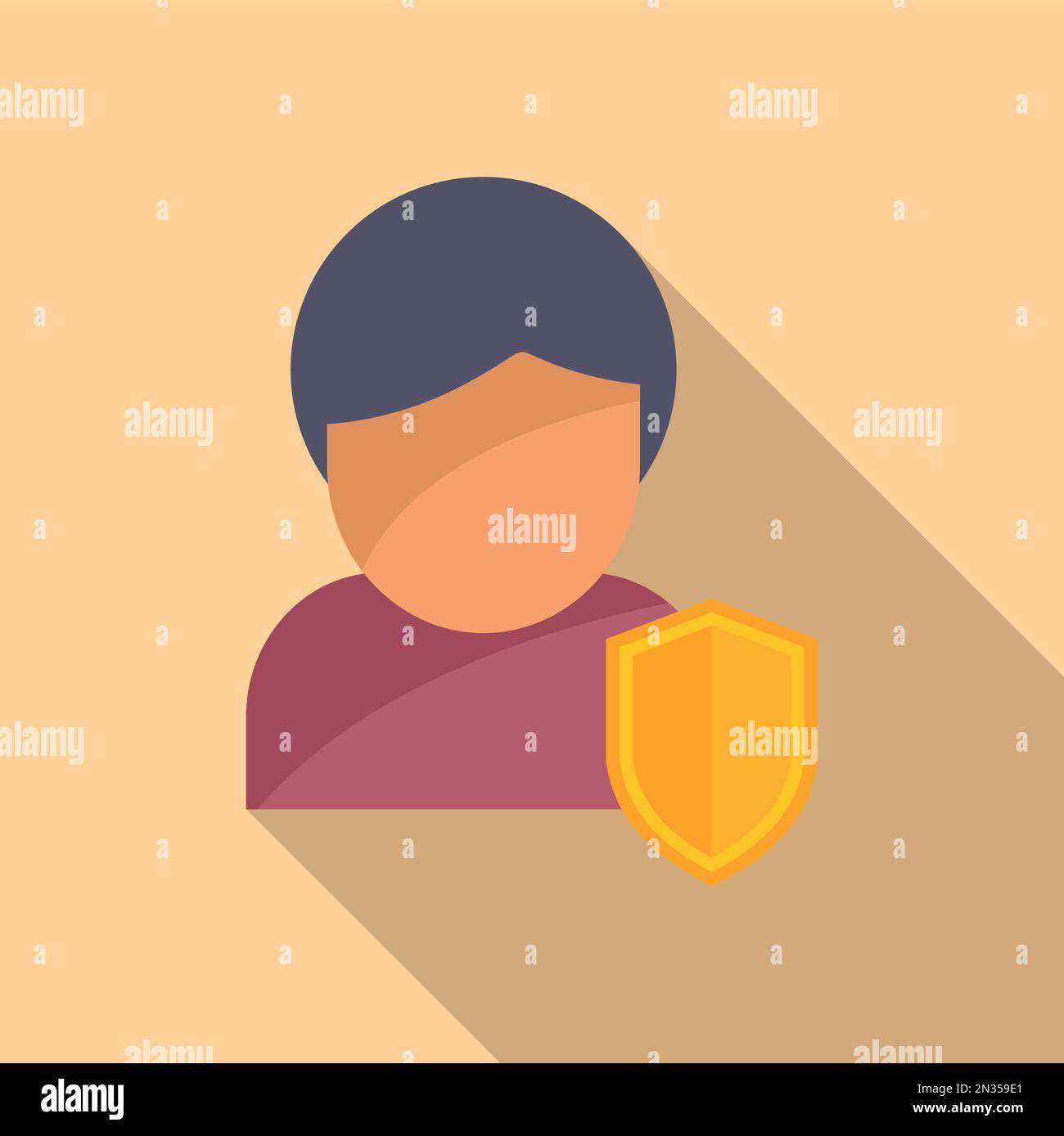 Man antibiotic resistance icon flat vector. Bacteria disease. Food pill ...