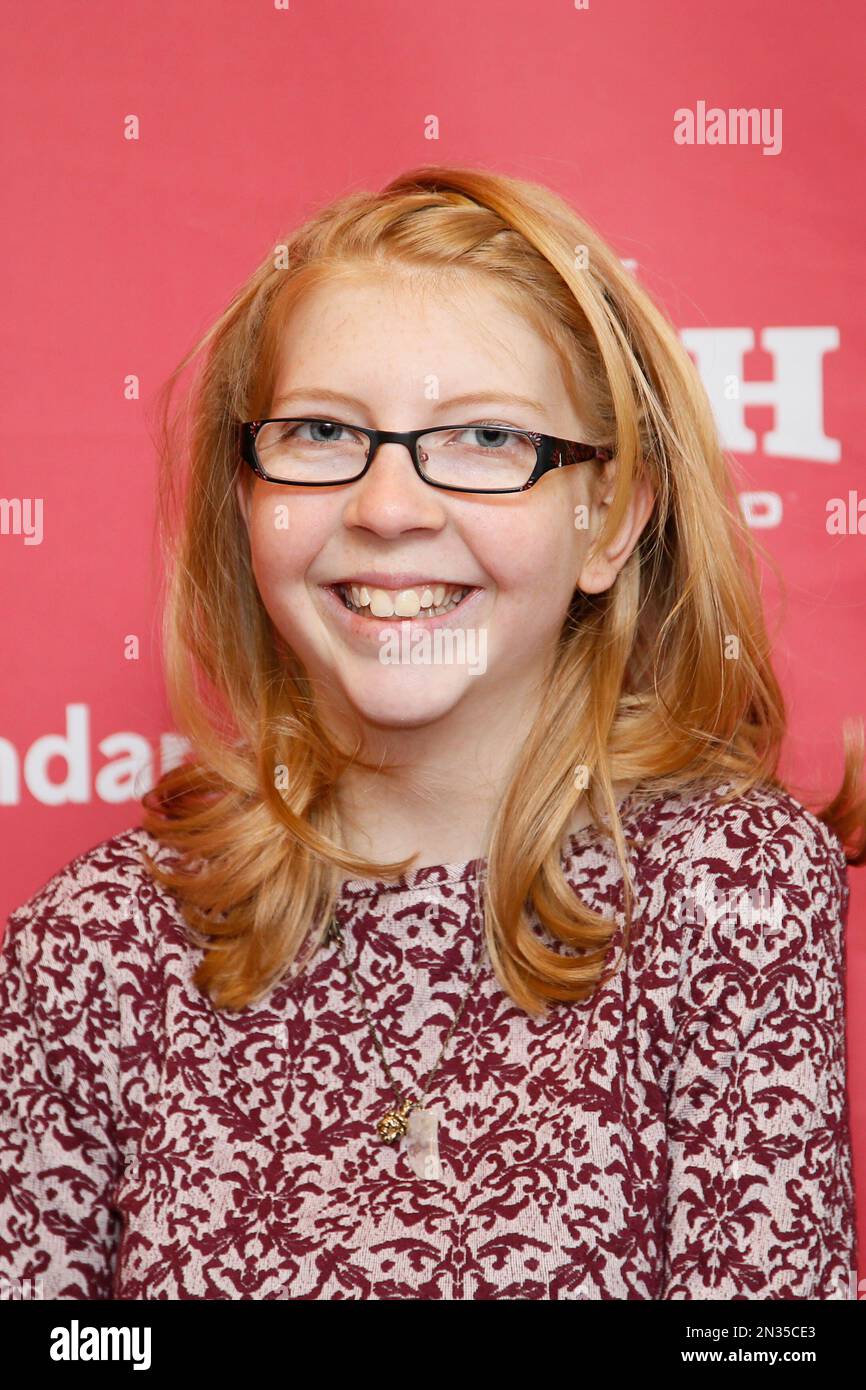 Actress Abby Wait poses at the premiere of "The Diary of a Teenage Girl ...