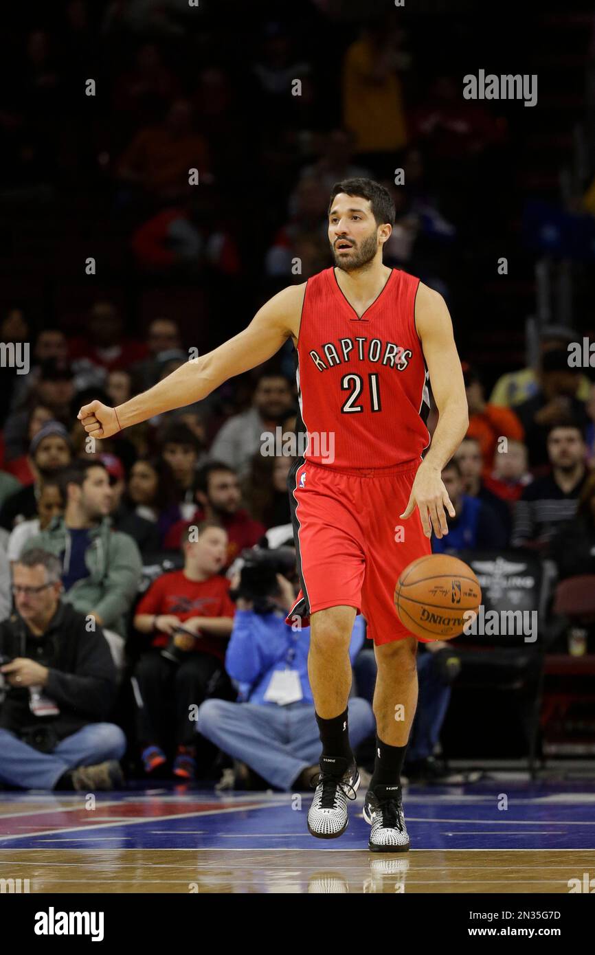 Toronto Raptors' Greivis Vasquez in action during an NBA basketball ...