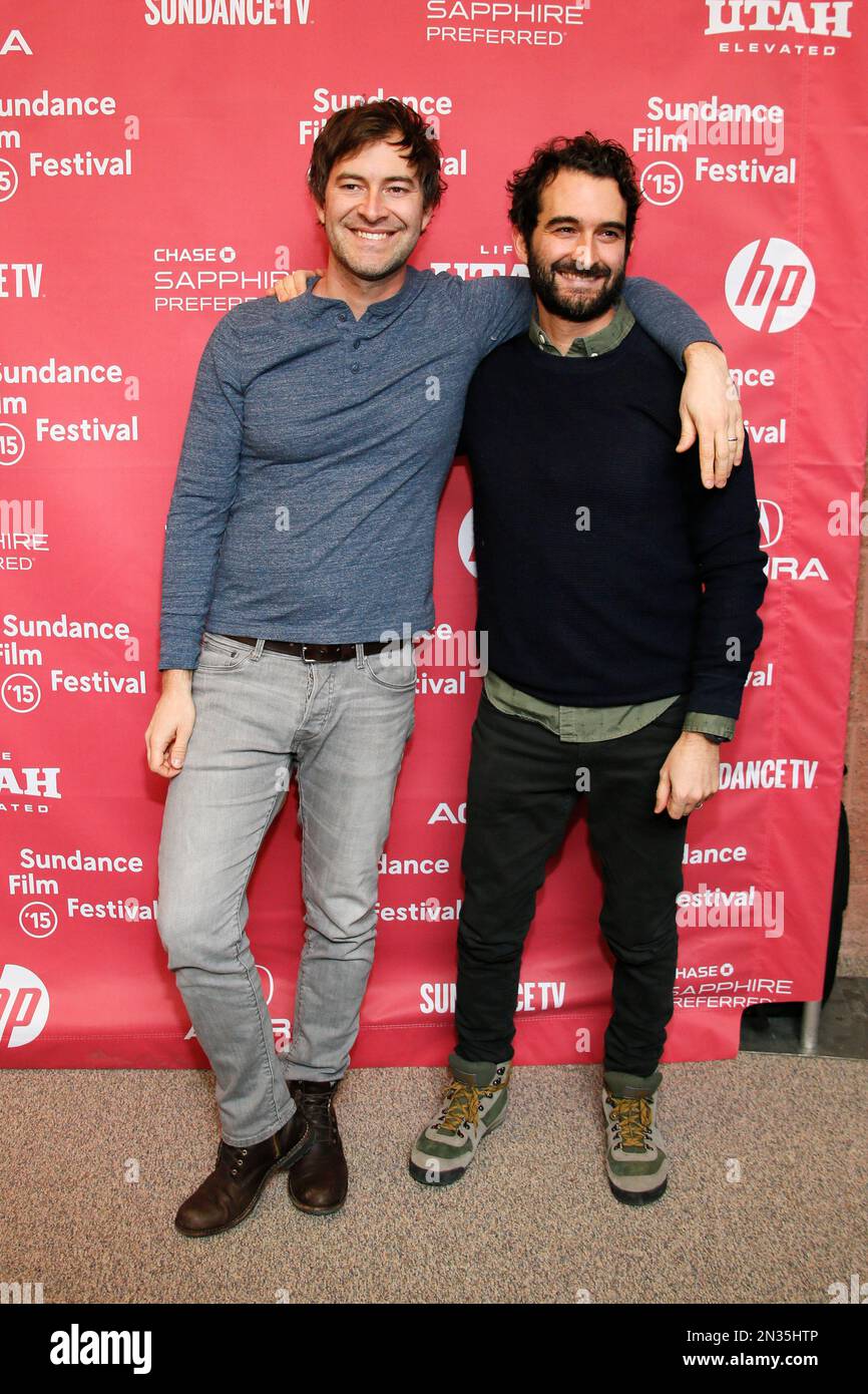 Executive producer Mark Duplass, left, and his brother Jay Duplass ...