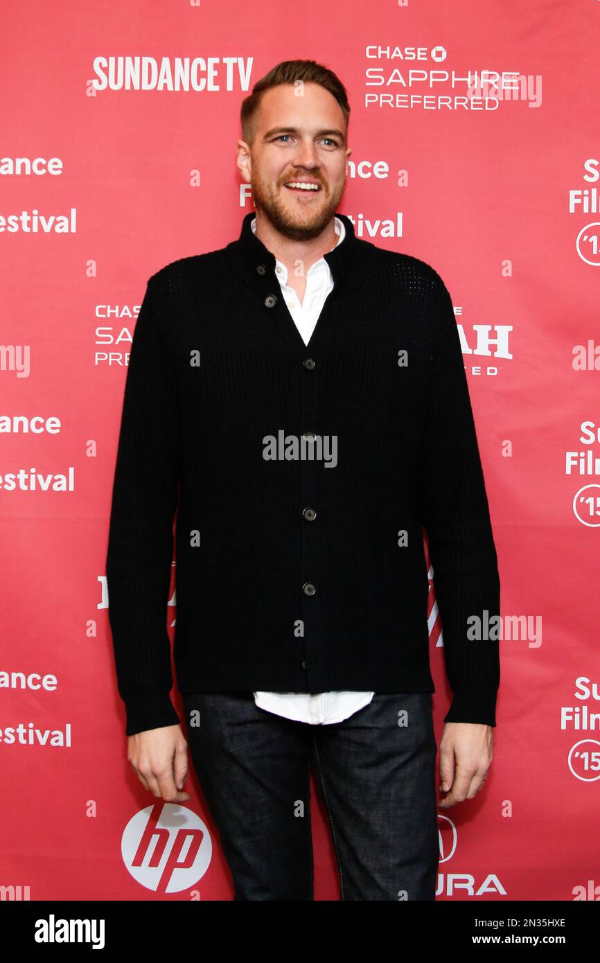 Writer and director Patrick Brice poses at the premiere of "The ...