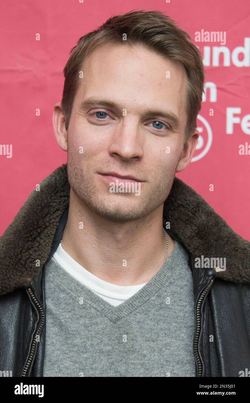 Actor David Call poses at the premiere of "James White" during the 2015 ...