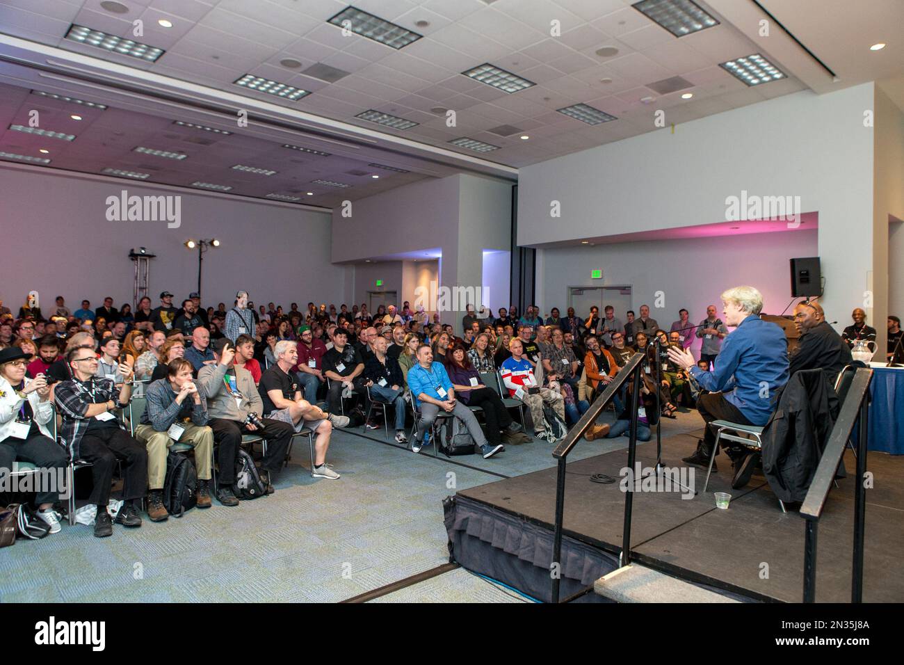 Stewart Copeland of The Police speaks during the 2015 National ...