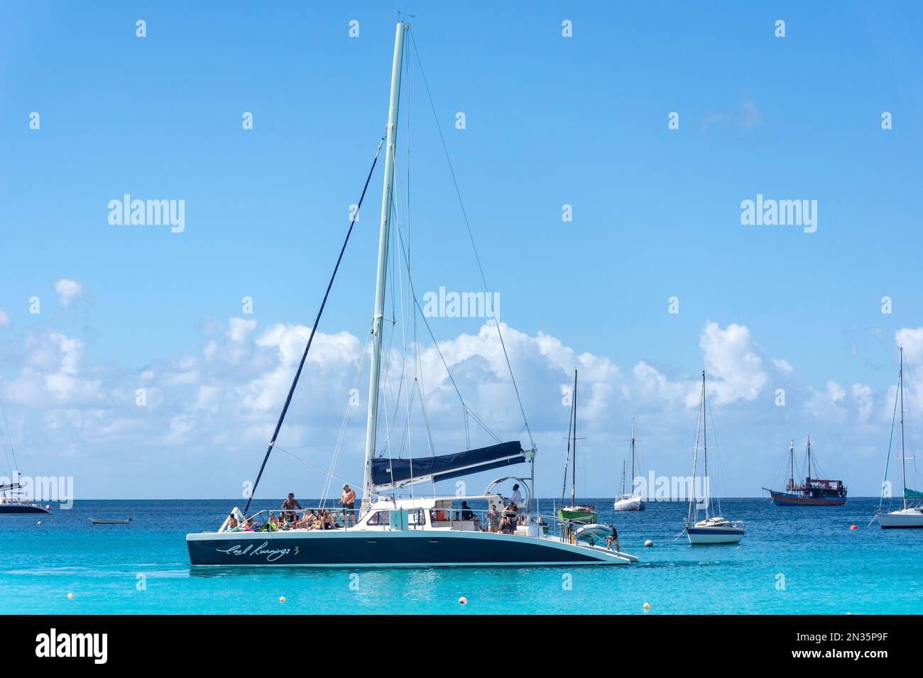 Cool runnings catamaran boat cruise at bayshore beach boats boat hi-res ...