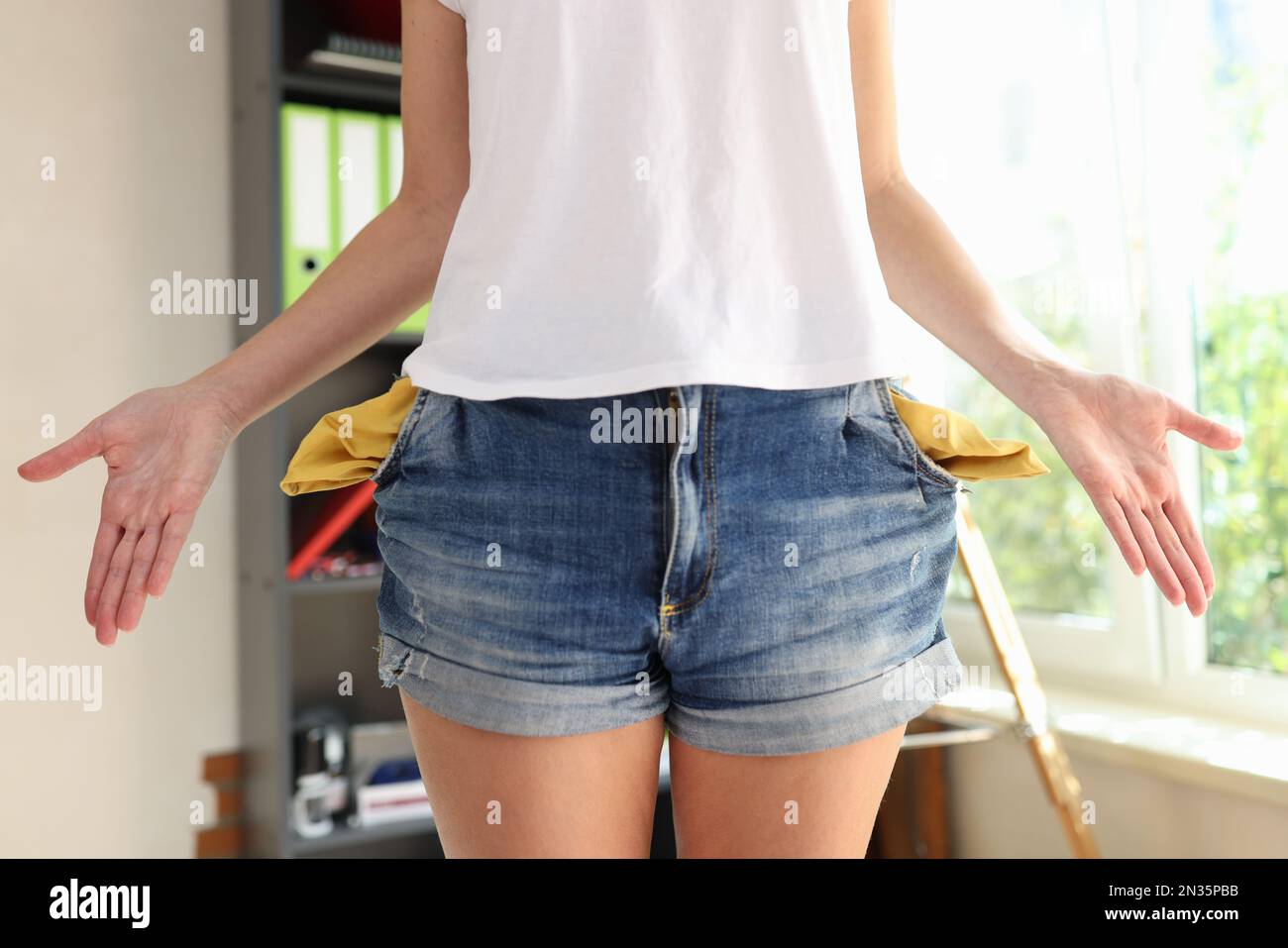 Poverty gesture hi-res stock photography and images - Alamy