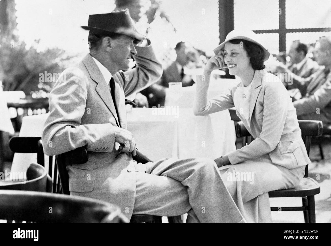 Lady Lampson, wife of the Egyptian High Commissioner, Sir Miles Lampson ...