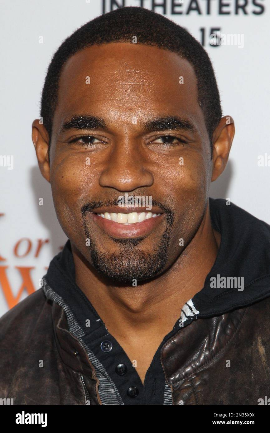 Jason George attends the Los Angeles Premiere of "Black or White" held ...