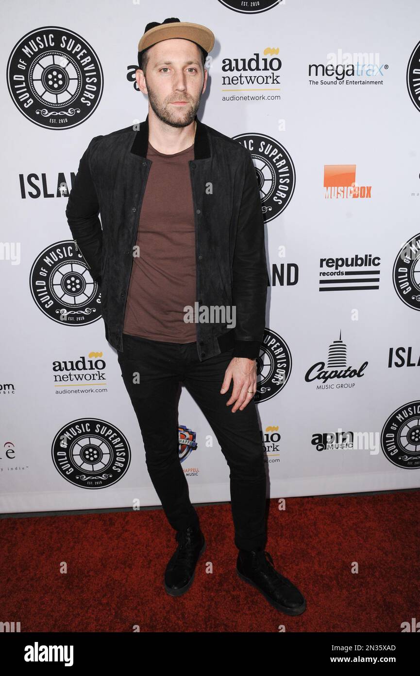 Mat Kearney arrives at the 5th Annual Guild Of Music Supervisors Awards ...
