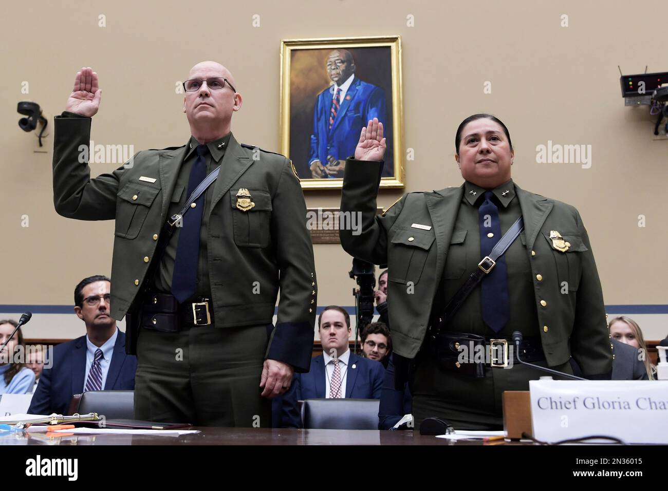 Chief Patrol Agent Tucson Sector John Modlin(left) and Chief Patrol ...