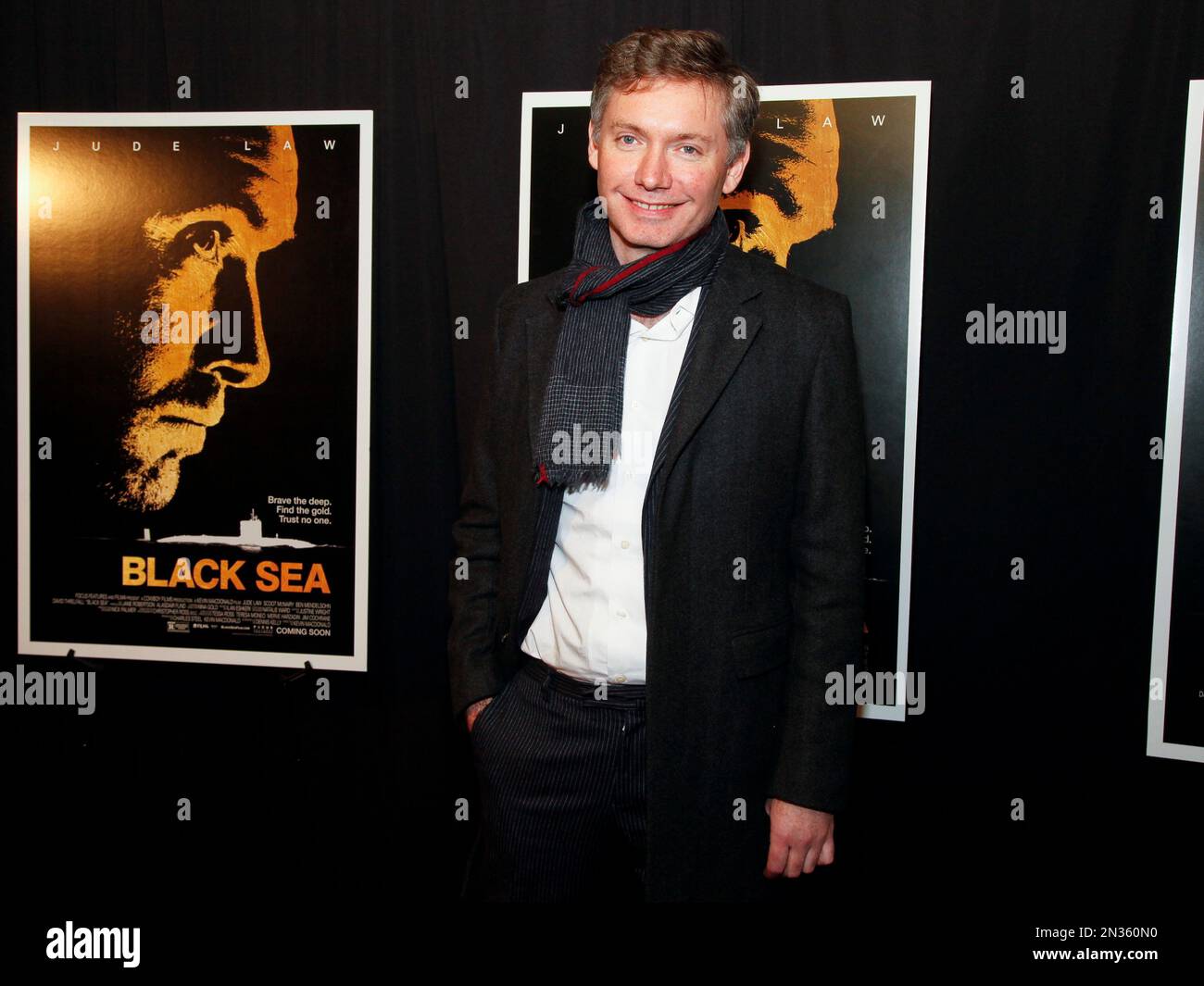 Kevin Macdonald attends the premiere of "Black Sea" at the Landmark ...