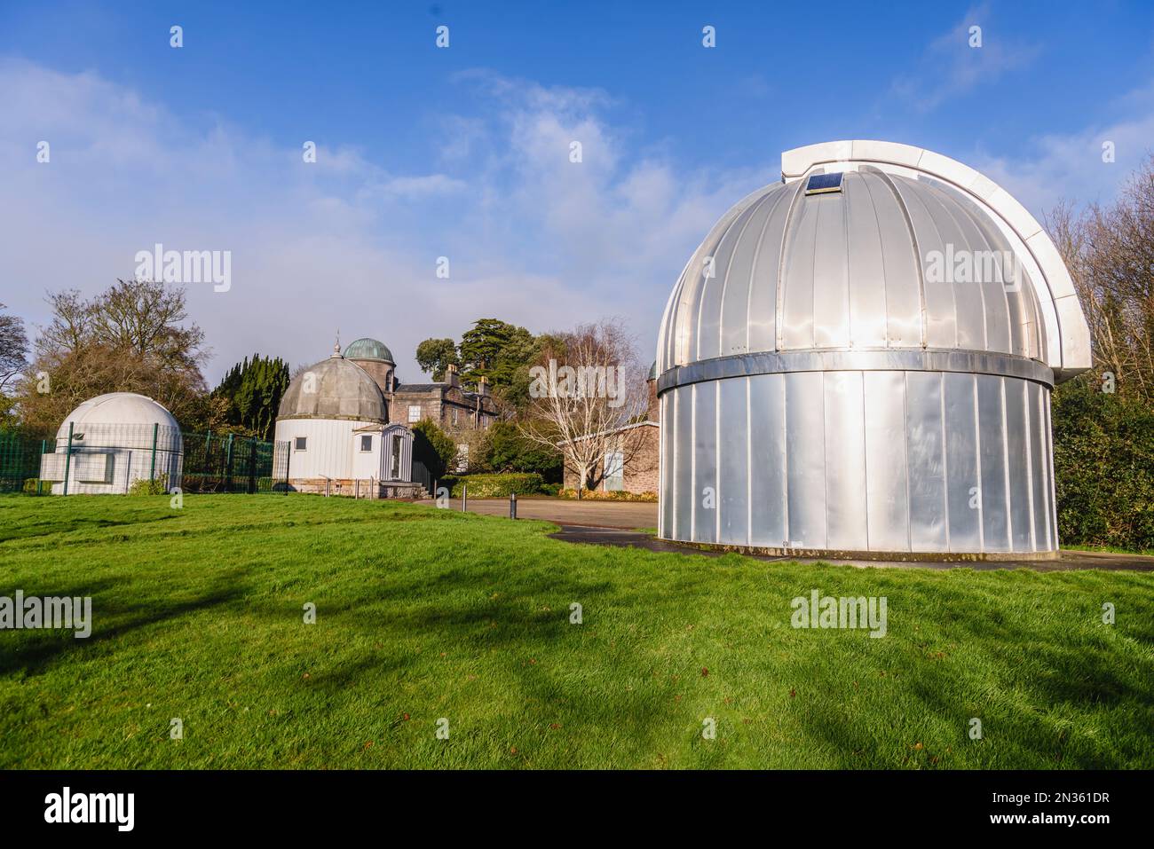 One of the observatories at Armagh Observatory and Planetarium, Armagh, Northern Ireland, United ...