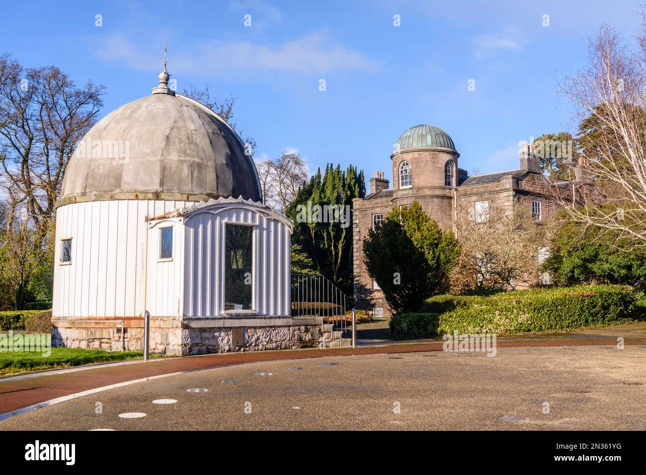 One of the observatories at Armagh Observatory and Planetarium, Armagh ...