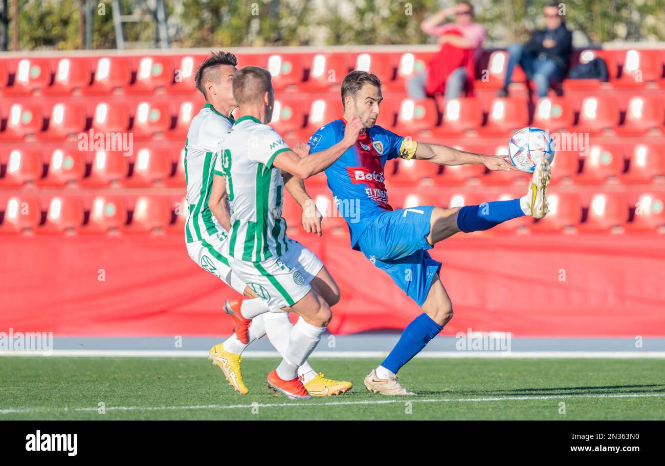 La Nucia, Spain – January 15, 2023. Piast Gliwice striker Jorge Felix ...