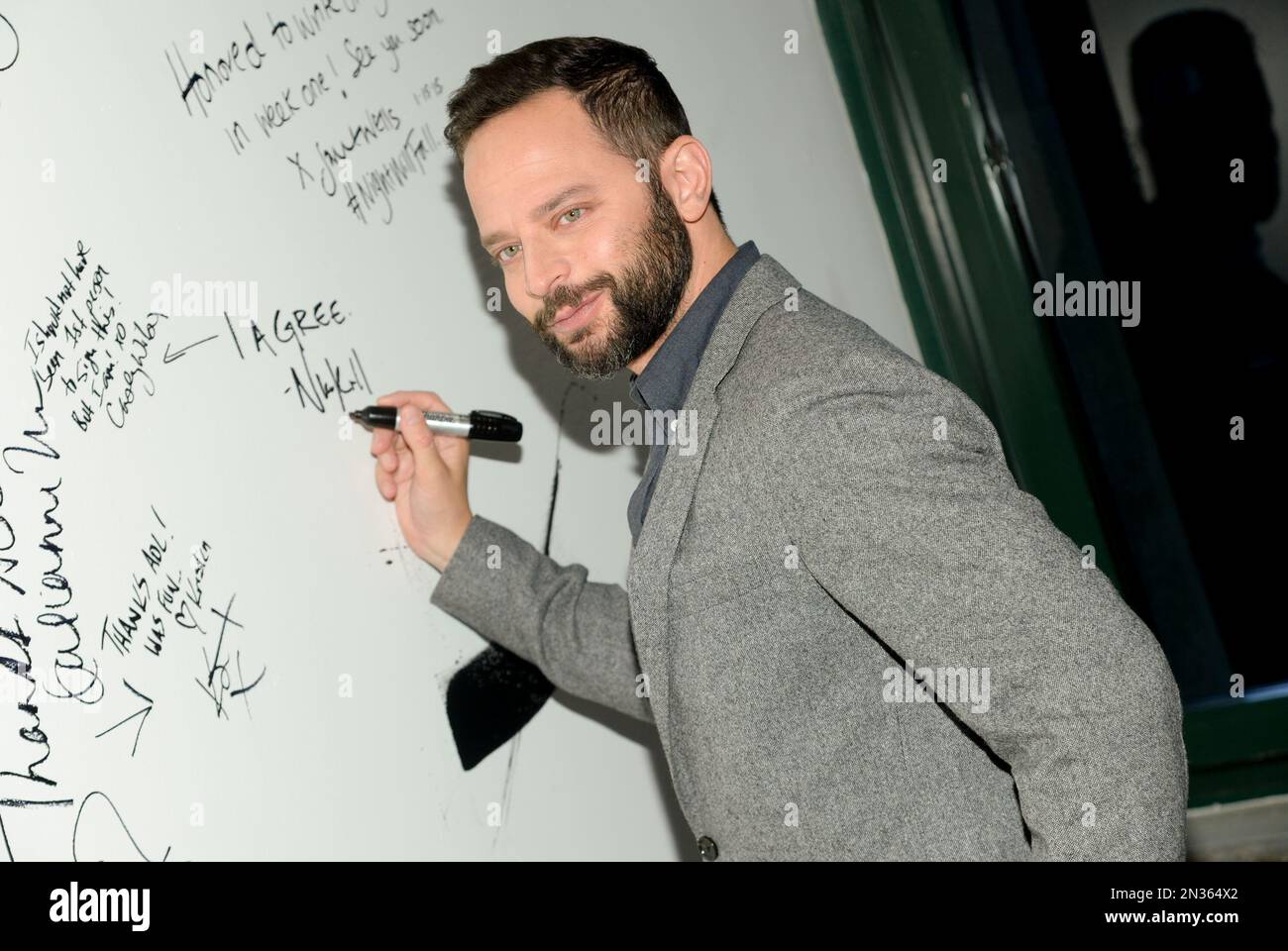 Comedian Nick Kroll attends AOL's BUILD Speaker Series to discuss his ...