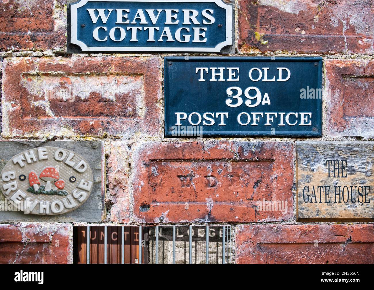 Signs of the times ....signage that indicates former use of some ...