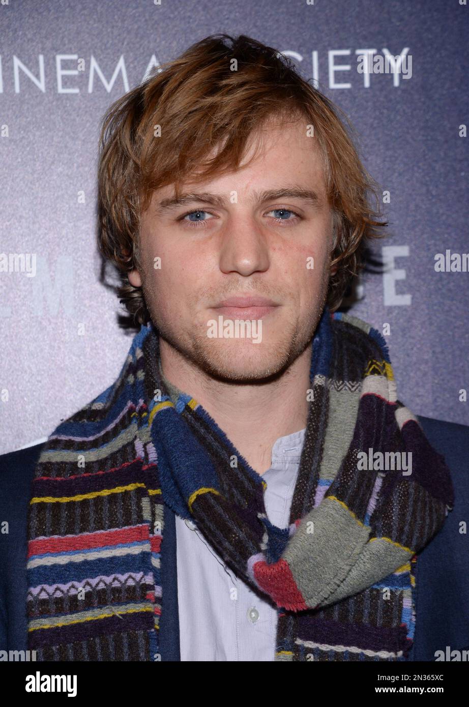 Actor Johnny Flynn attends the premiere of "Song One" hosted by The ...