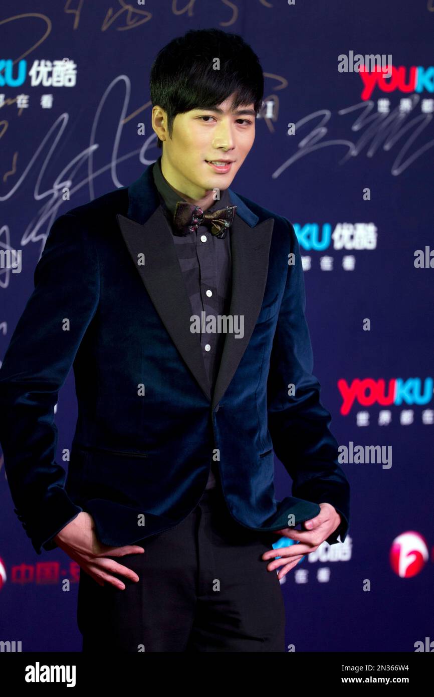 In this photo taken Friday, Jan. 16, 2015, Chinese actor Chen Xuedong ...