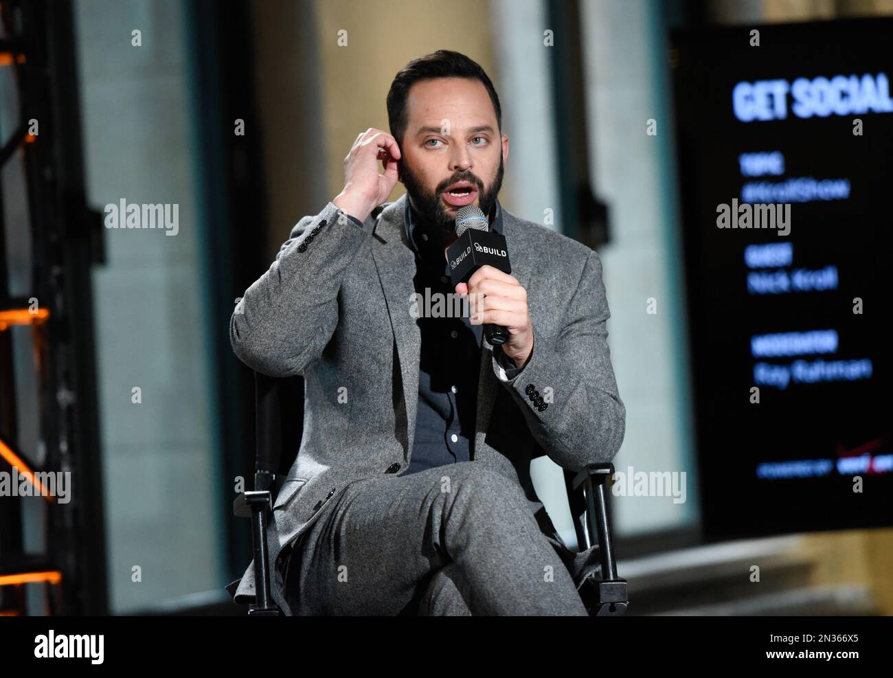 Comedian Nick Kroll attends AOL's BUILD Speaker Series to discuss his ...