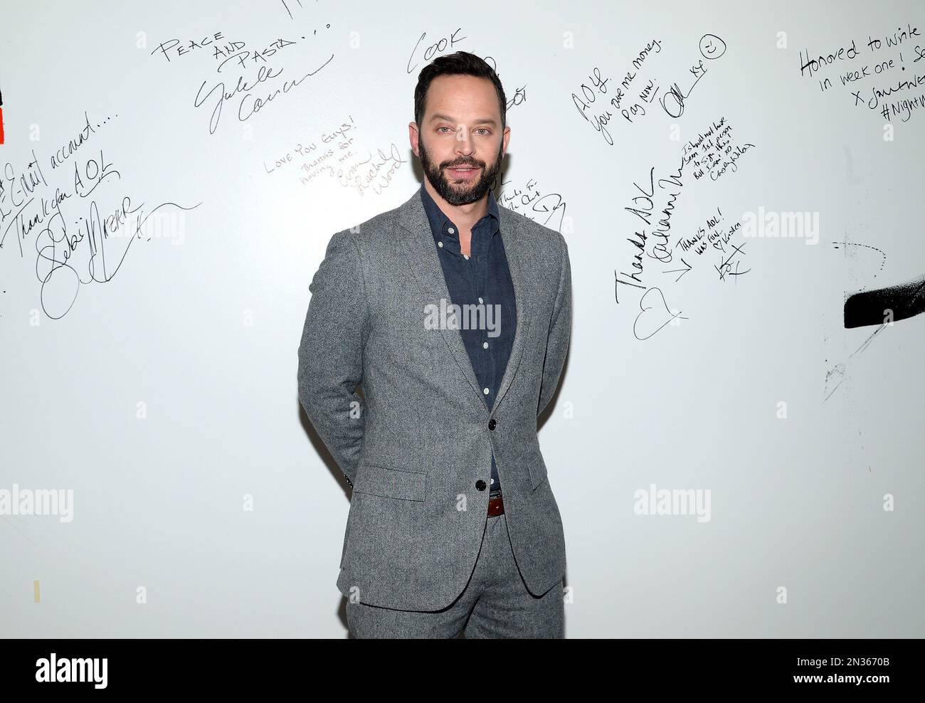 Comedian Nick Kroll attends AOL's BUILD Speaker Series to discuss his ...