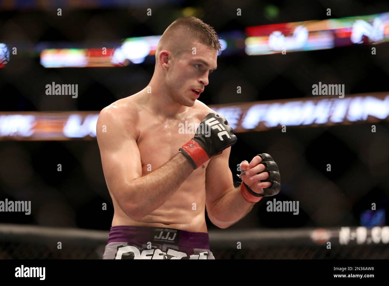 Johnny Case in action against Frankie Perez during their fight at UFC ...