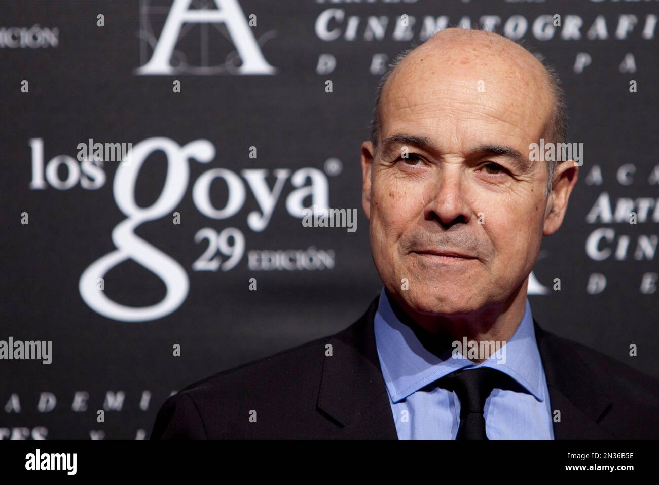 Spanish actor Antonio Resines poses for photographers during the ...