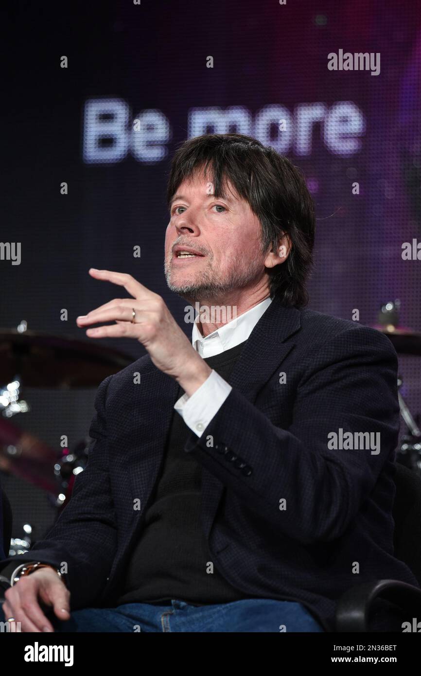 Ken Burns speaks on stage during the "Cancer The Emperor Of All ...