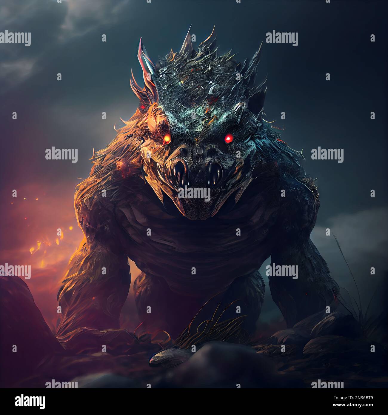 Fantasy beast hi-res stock photography and images - Alamy