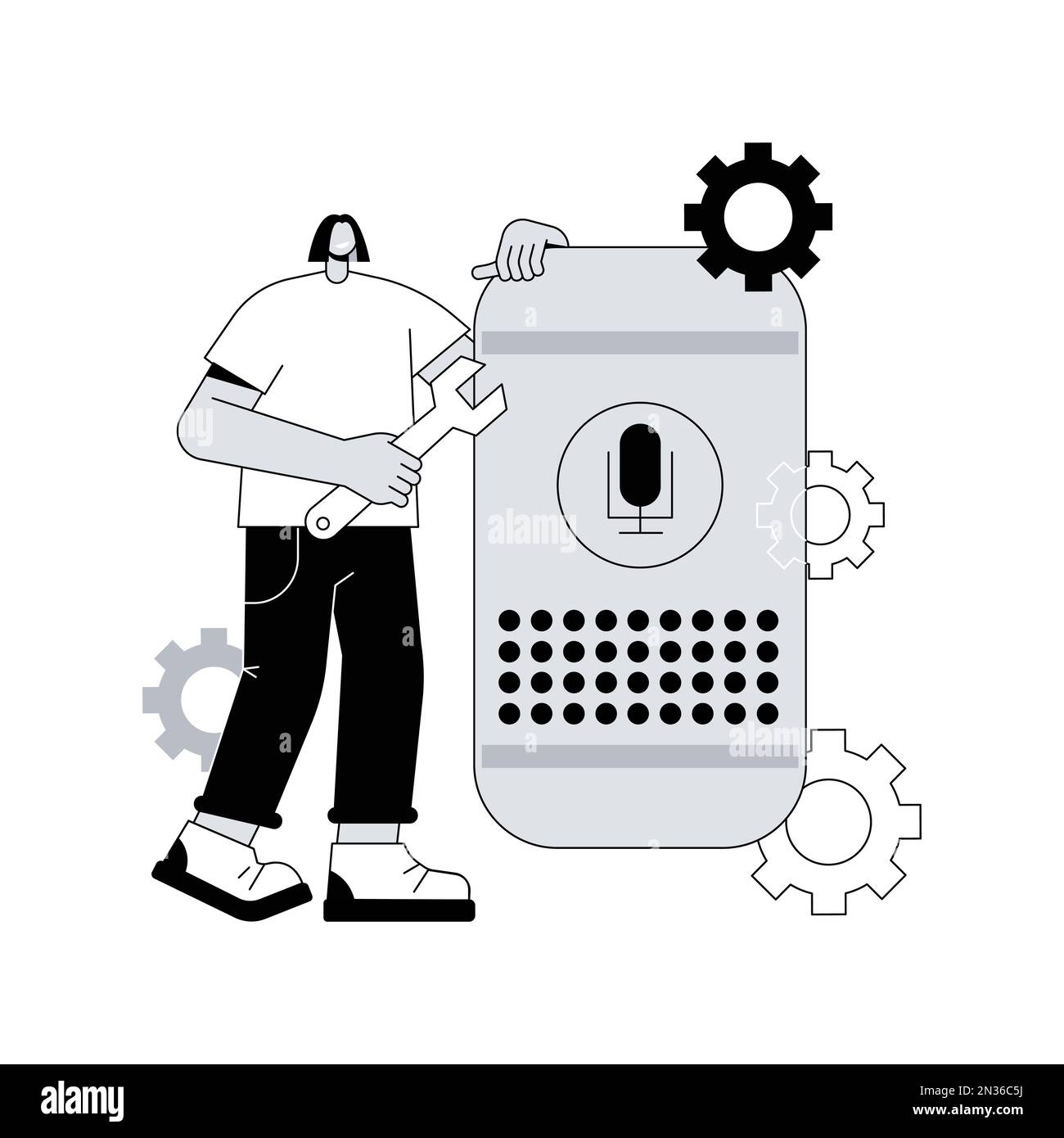 Audio processing software Cut Out Stock Images & Pictures - Alamy