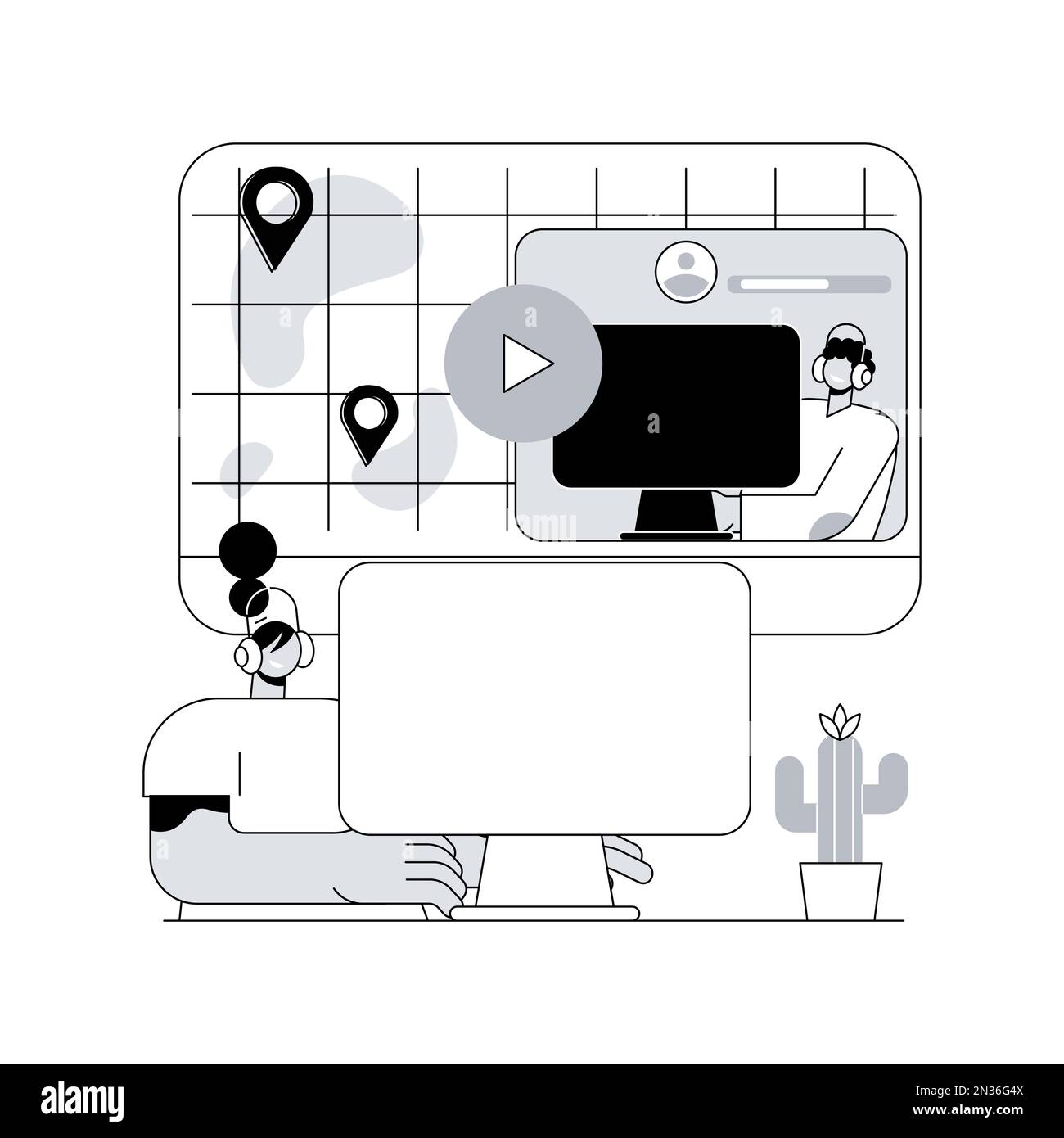 Skill controller on black hi-res stock photography and images - Alamy