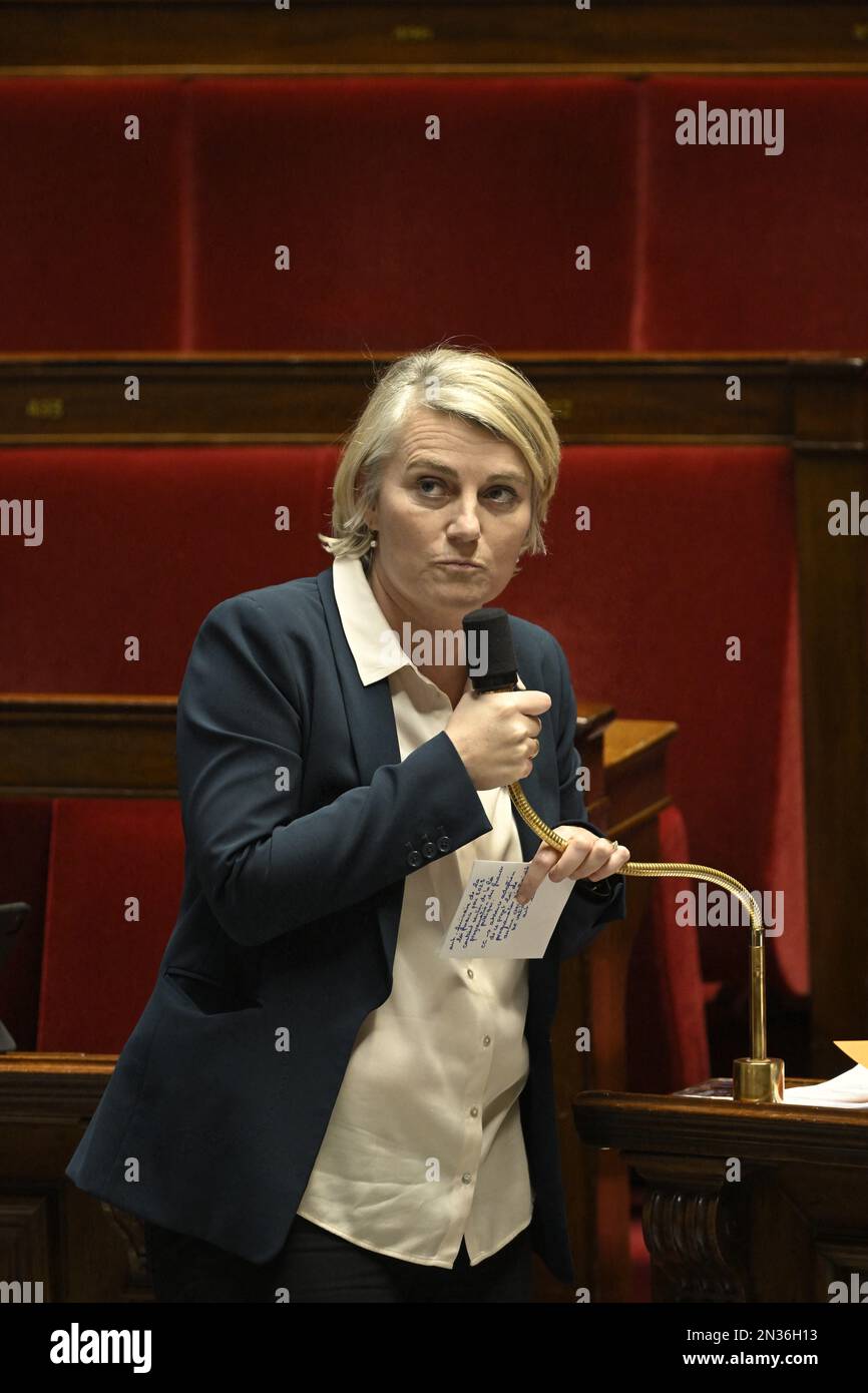 Paris, France on February 7, 2023. French ruling liberal party ...